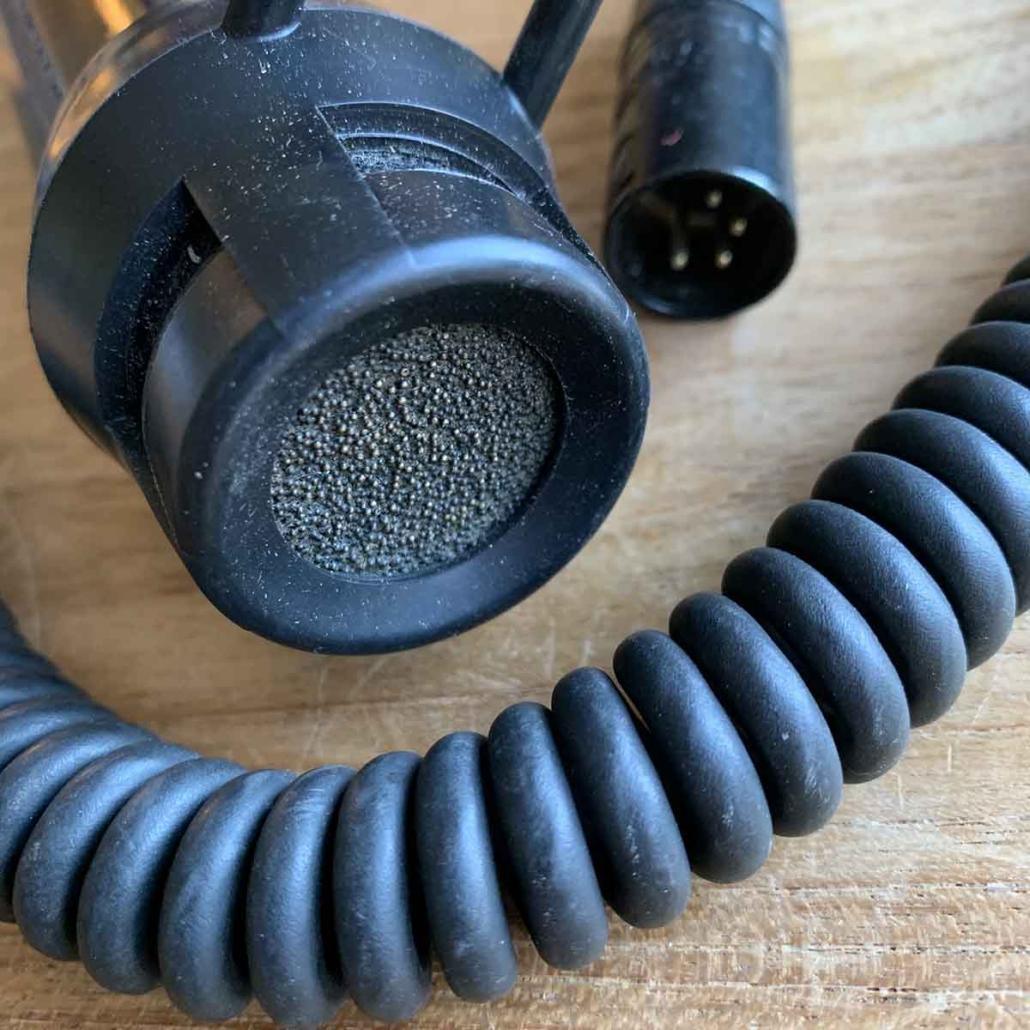 LEM secondhand handheld cockpit microphone - Aviation Gadgets