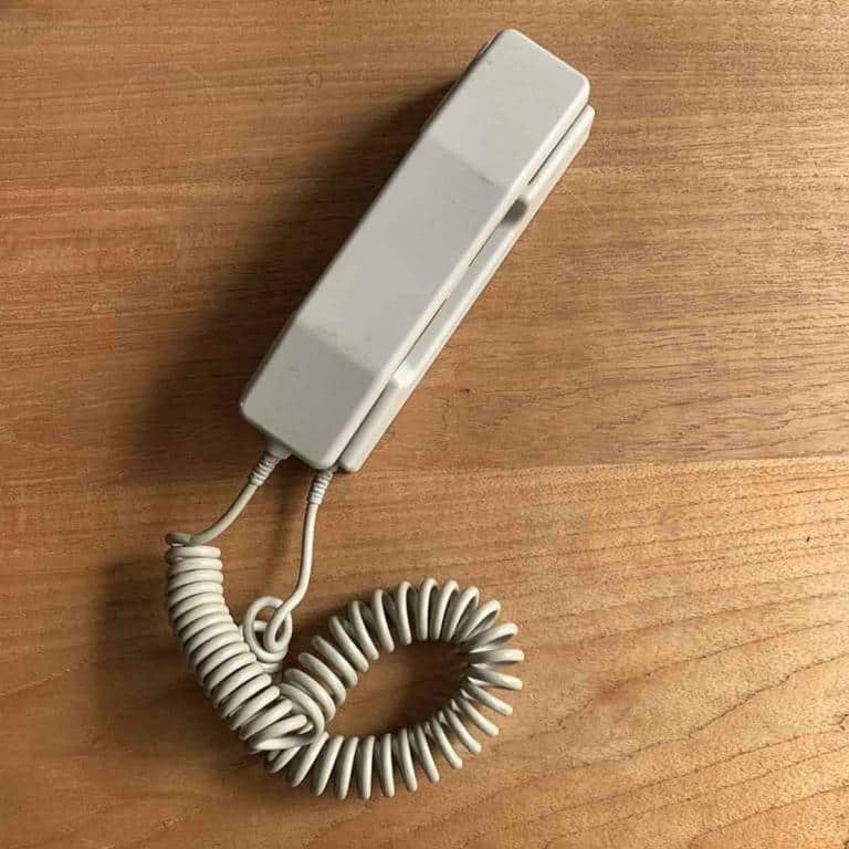 Holmberg cabin interphone passenger address handset - Aviation Gadgets