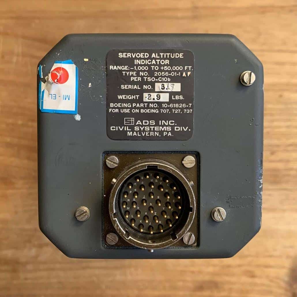 Boeing 707, 727 or 737 altitude indicator - Aviation Gadgets
