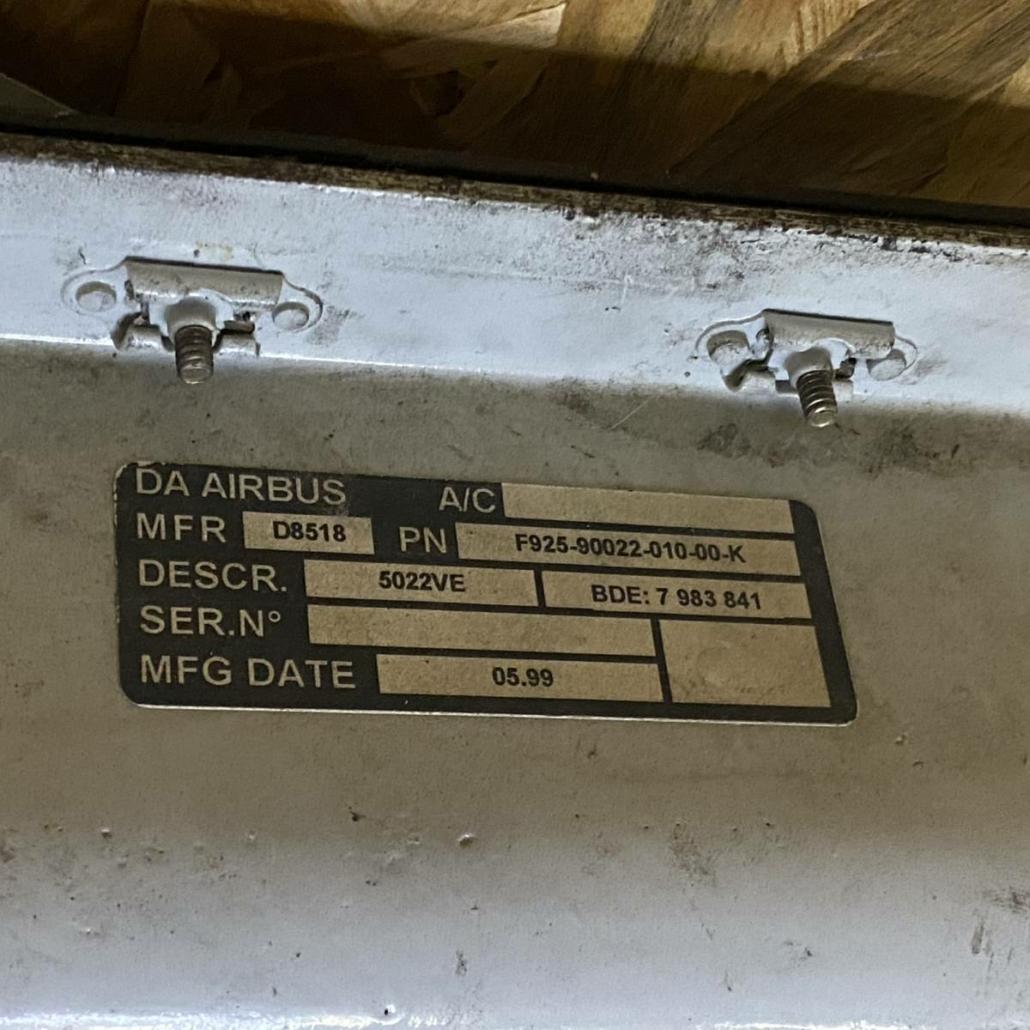 Air France Airbus A340 F-GLZR Cargo Compartment Panel - Aviation Gadgets