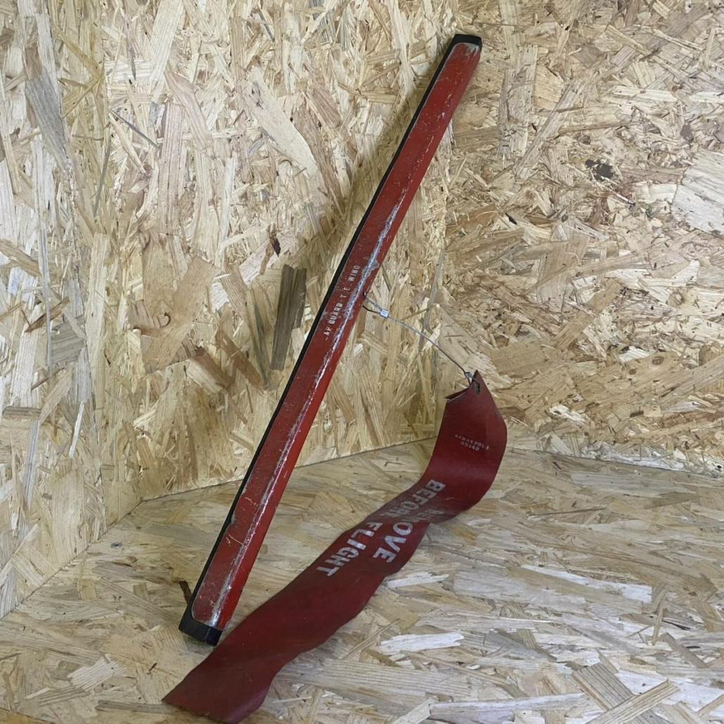 Royal Netherlands Air Force Lockheed F-104G Starfighter wing guard rear ...