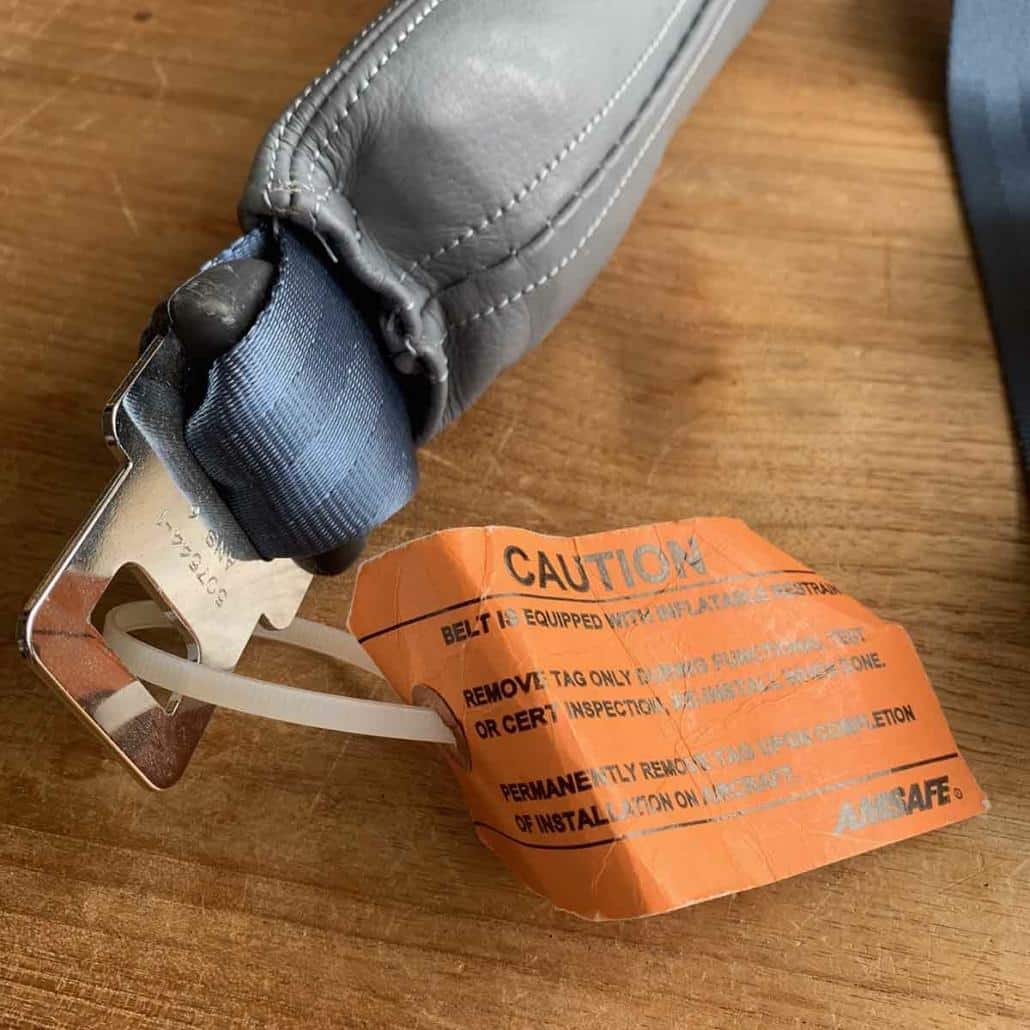 AmSafe aircraft airbag seatbelt - Aviation Gadgets