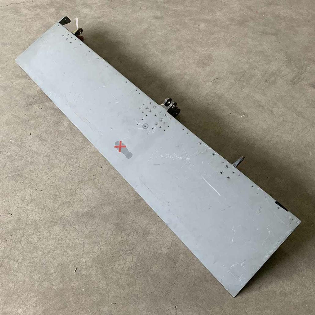 Royal Netherlands Air Force Lockheed F-104G Starfighter wing guard rear ...