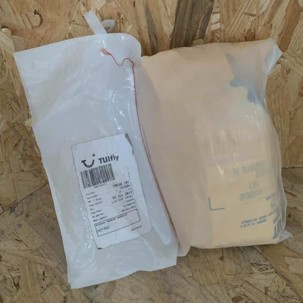 TUI life jacket Eastern Aero Marine infant yellow - Aviation Gadgets