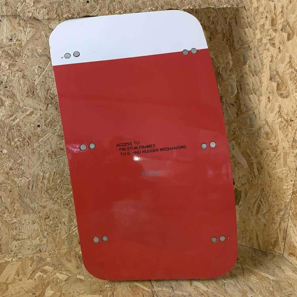 Air Mauritius Airbus A340 3B-NBE access panel - Aviation Gadgets