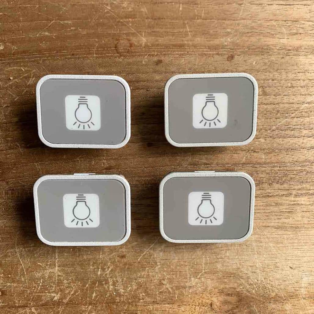 Airbus light switch panel 2062VU (set of 4) - Aviation Gadgets