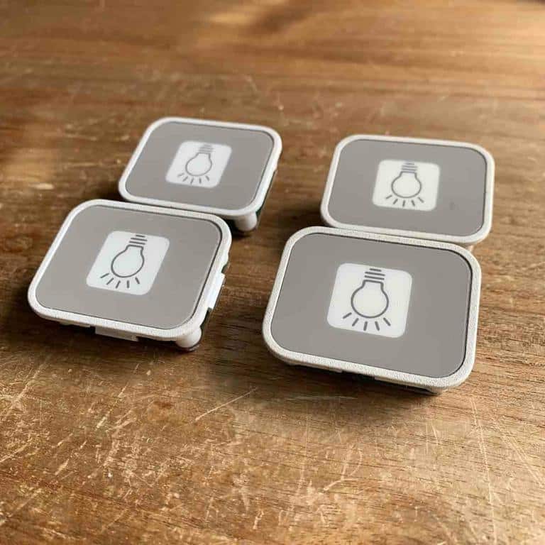 Airbus light switch panel 2062VU (set of 4) - Aviation Gadgets