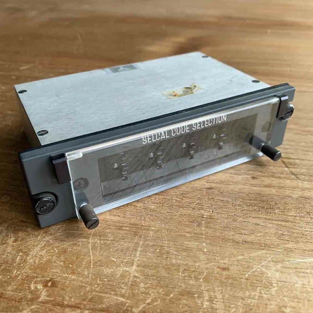 Selcal code selection panel - Aviation Gadgets