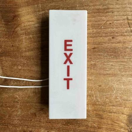 British Airways Boeing 747 exit marking sign - Aviation Gadgets