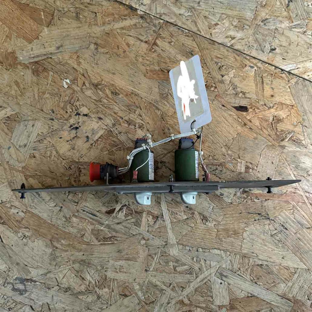 Kuwait Airways Boeing 747 9K-ADE CRT switch panel - Aviation Gadgets