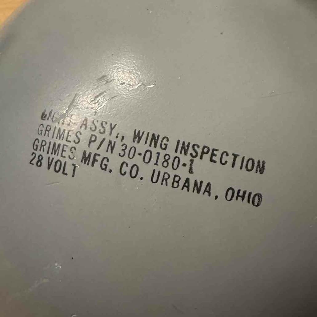 Grimes wing inspection light - Aviation Gadgets