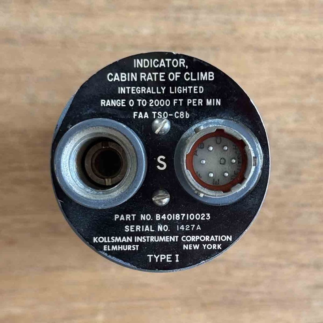 Cabin rate of climb indicator - Aviation Gadgets