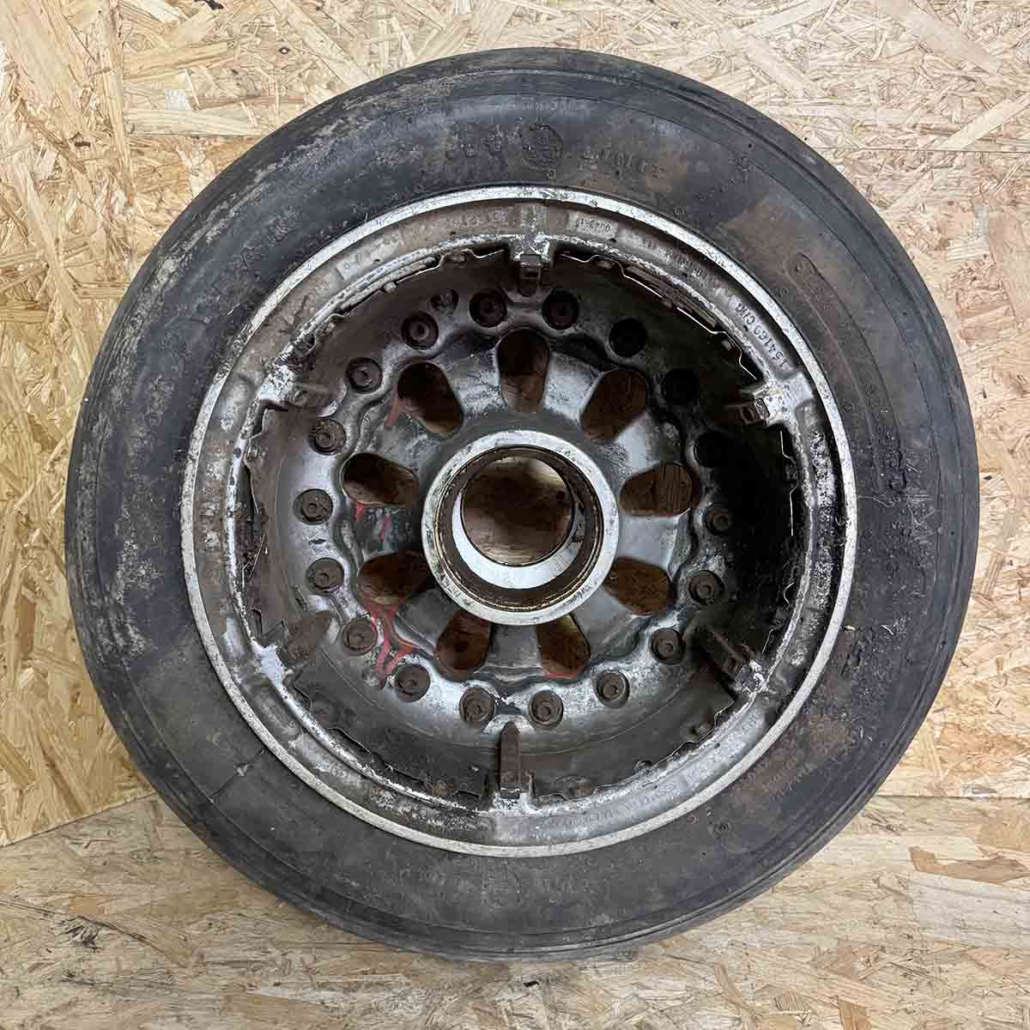 Lockheed F-104 Starfighter main landing gear wheel - Aviation Gadgets